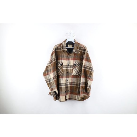 Vintage | Jackets & Coats | Vintage 7s Mens Large Distressed Wool Cpo ...